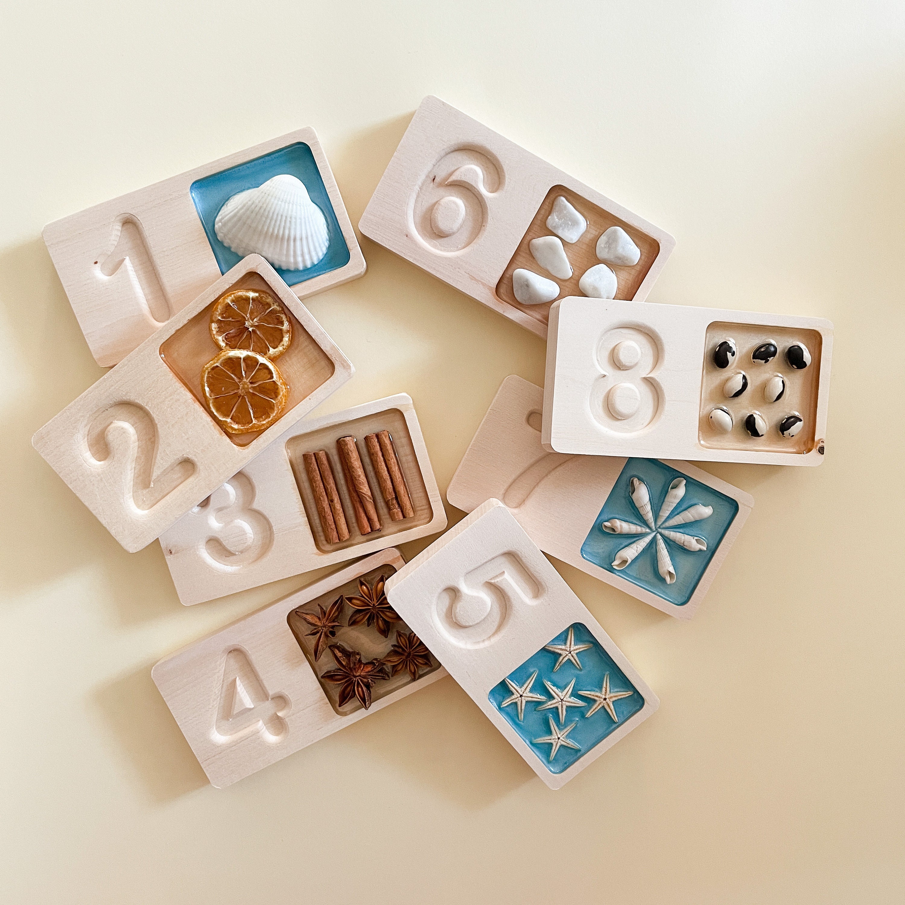 Sensory Counting and Tracing Plates - Etsy