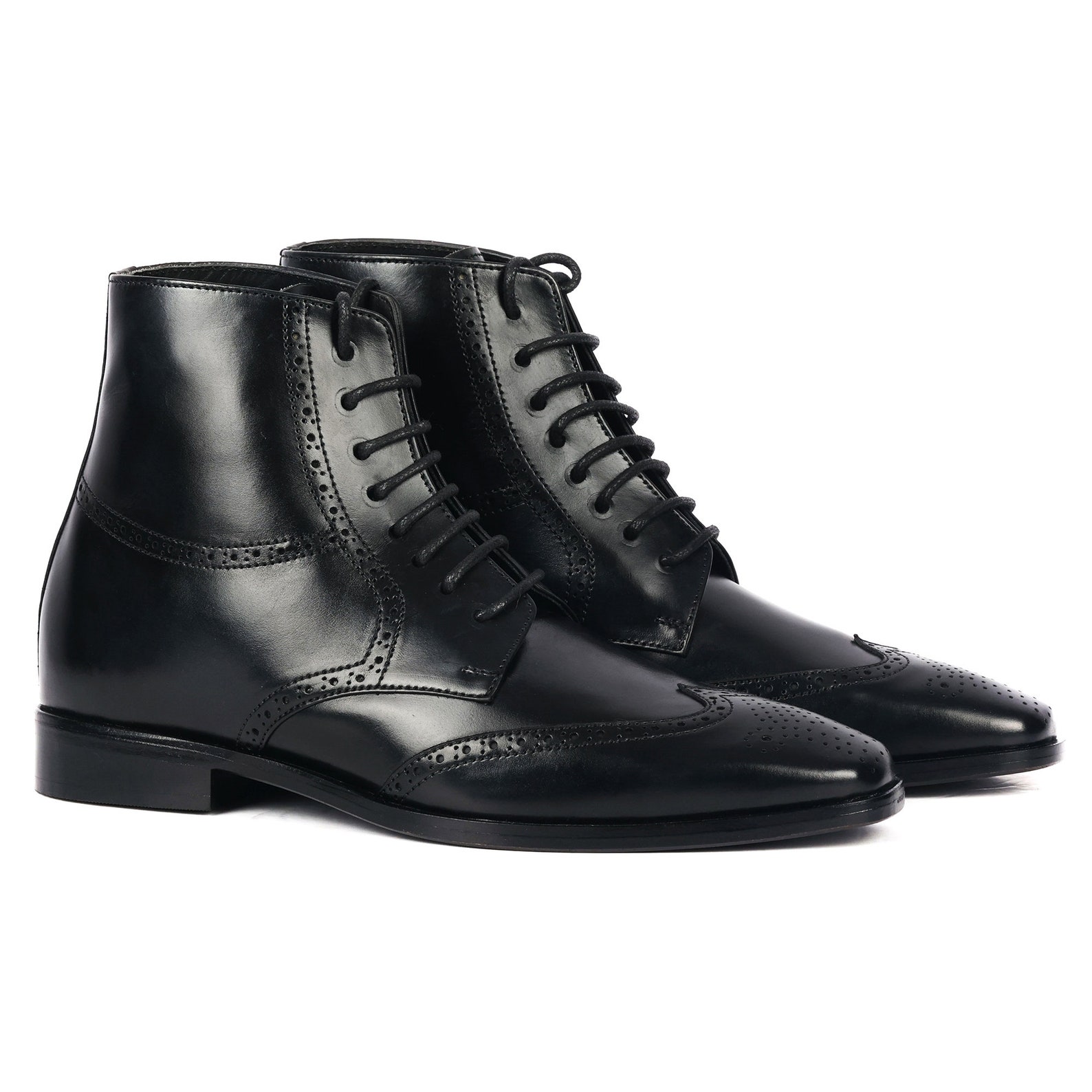 Genuine Leather Handmade Long Boots Men - Malindo - VV229 - Etsy