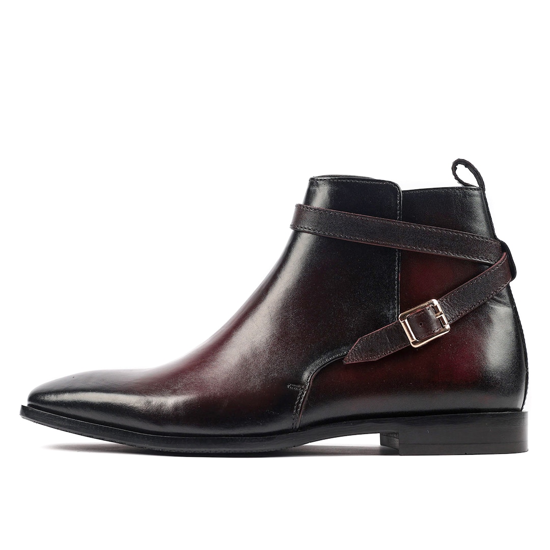 Genuine Leather Handmade Long Boots Men - Dorset - VV187 - Etsy Norway