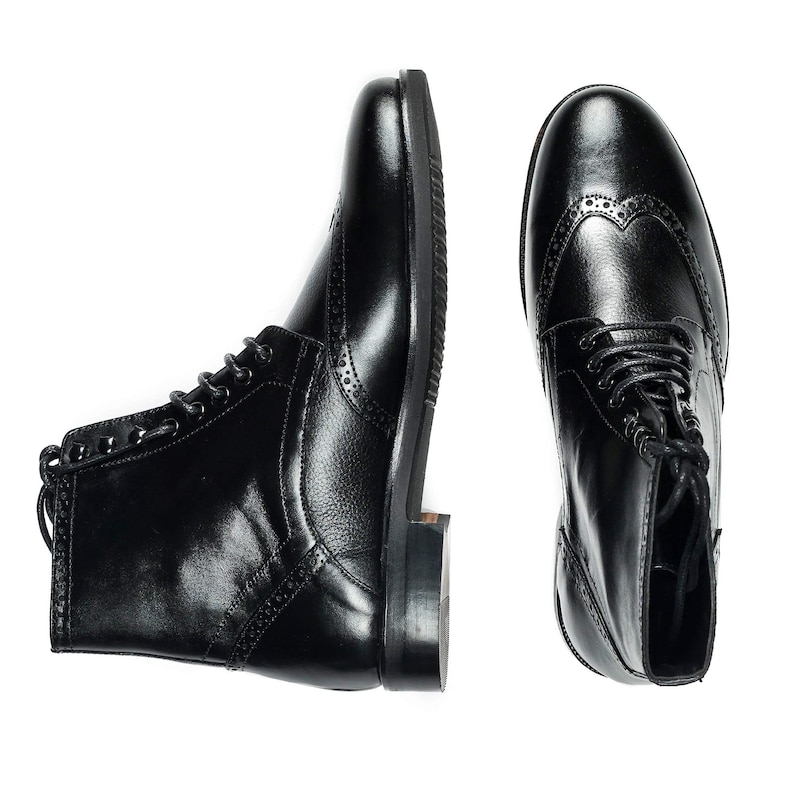 Genuine Leather Handmade Long Boots Men - Darcy - VV204 - Etsy