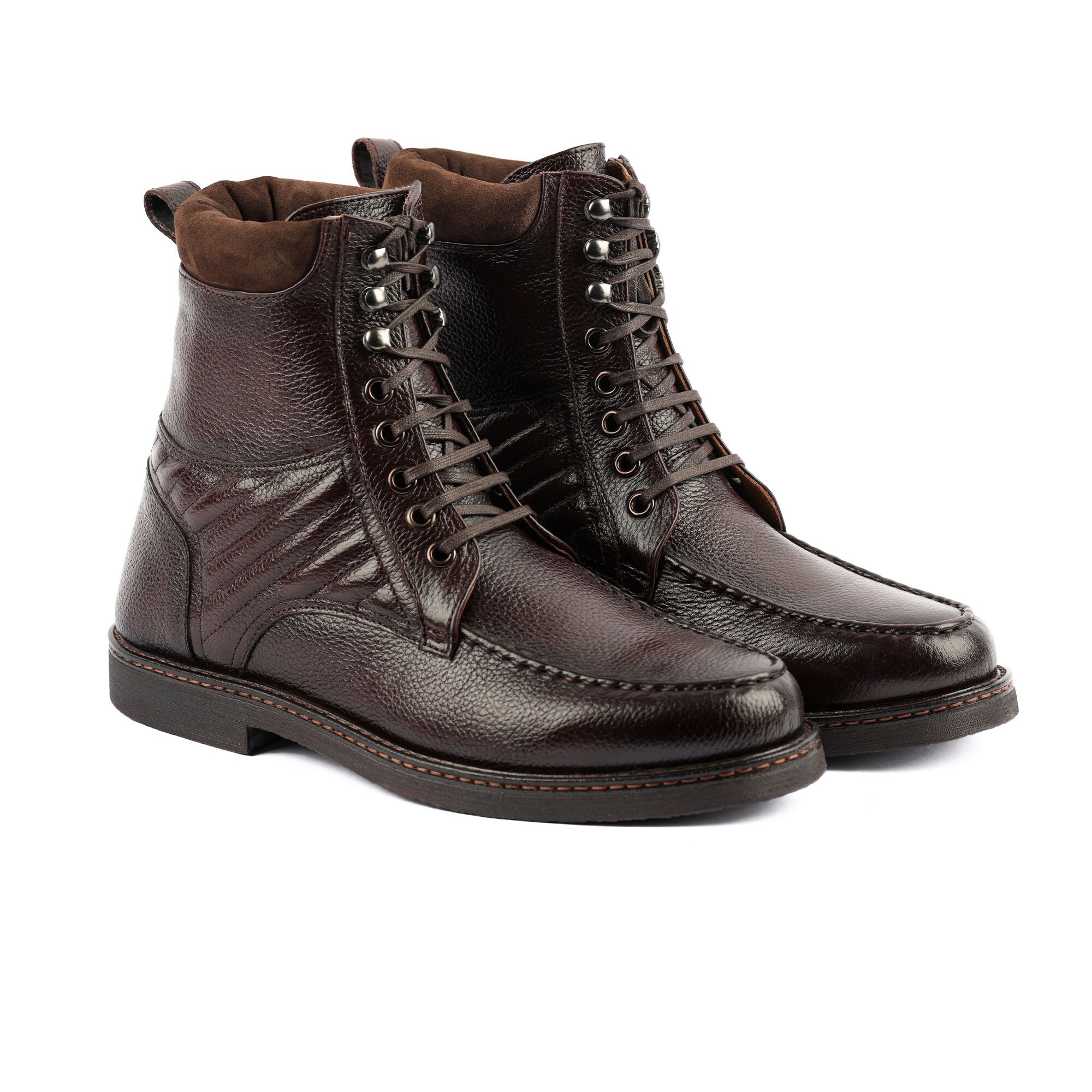 Genuine Leather Handmade Long Boots Men - Eldridge - VV192 - Etsy