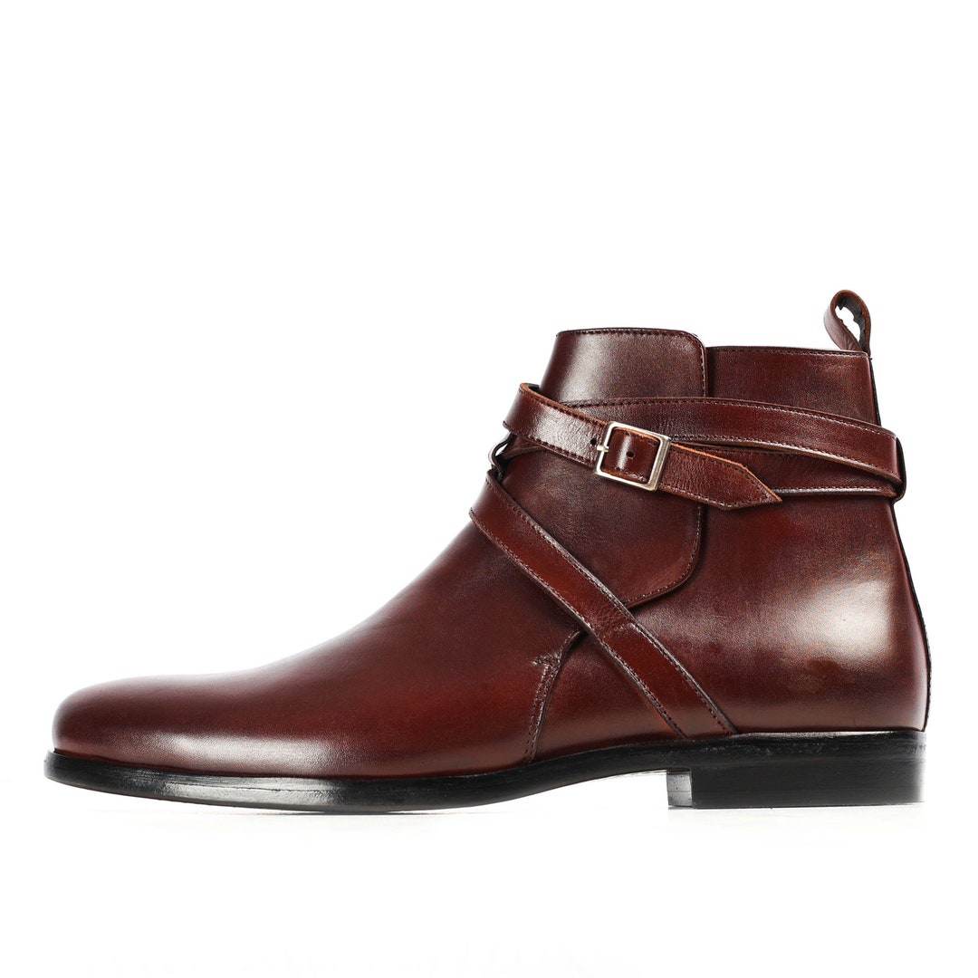 Genuine Leather Handmade Long Boots Men - Jules - VV150 - Etsy