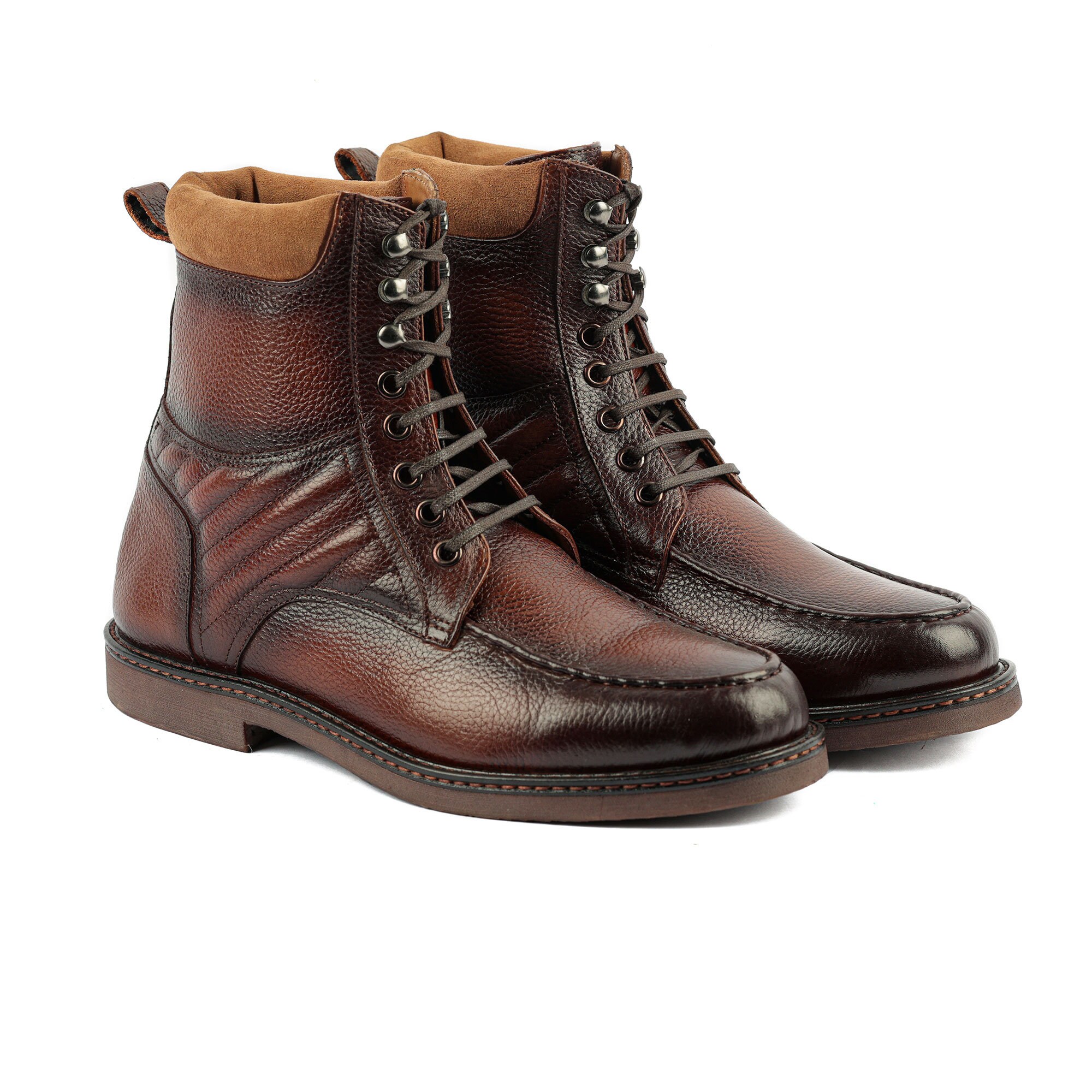 Genuine Leather Handmade Long Boots Men - Elton - VV191 - Etsy