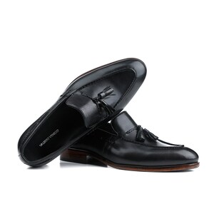 Genuine Leather Handmade Loafer Shoes Men - Gennaro - VV125 - Etsy