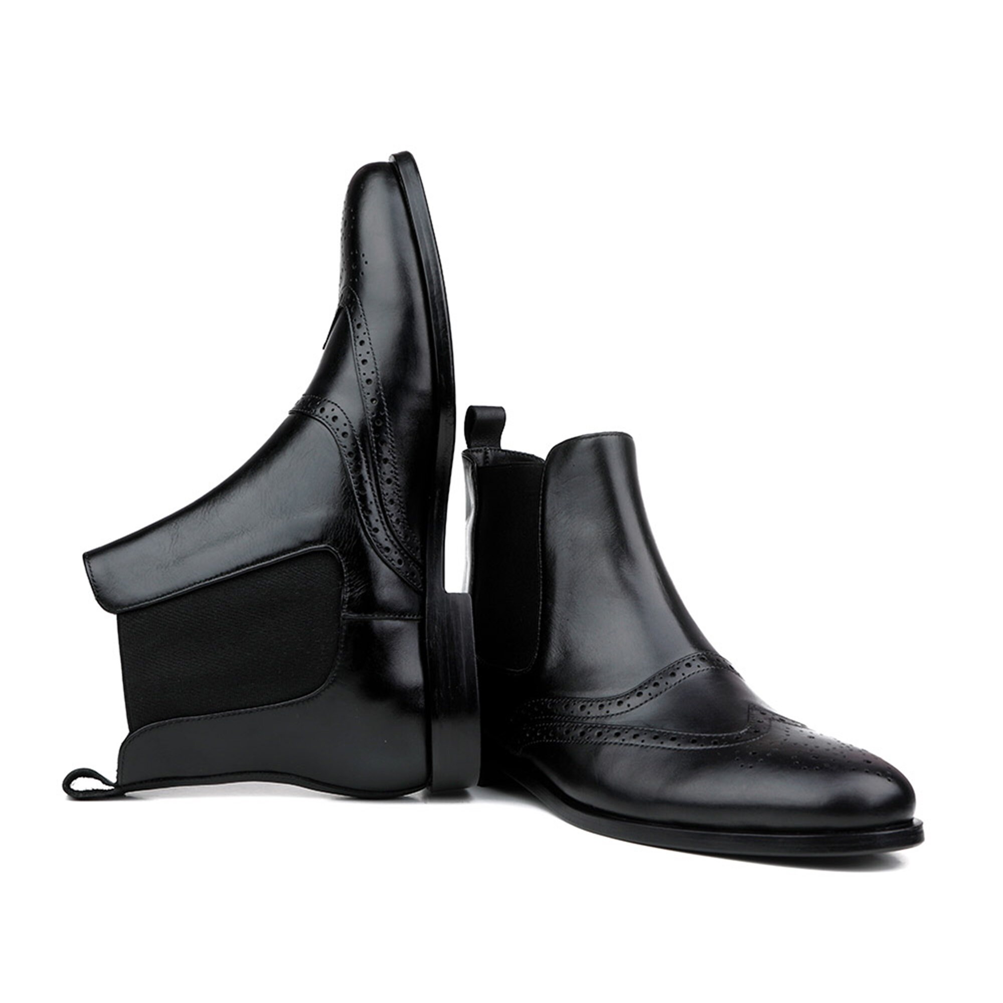 Genuine Leather Handmade Long Boots Men Florian VV119 - Etsy