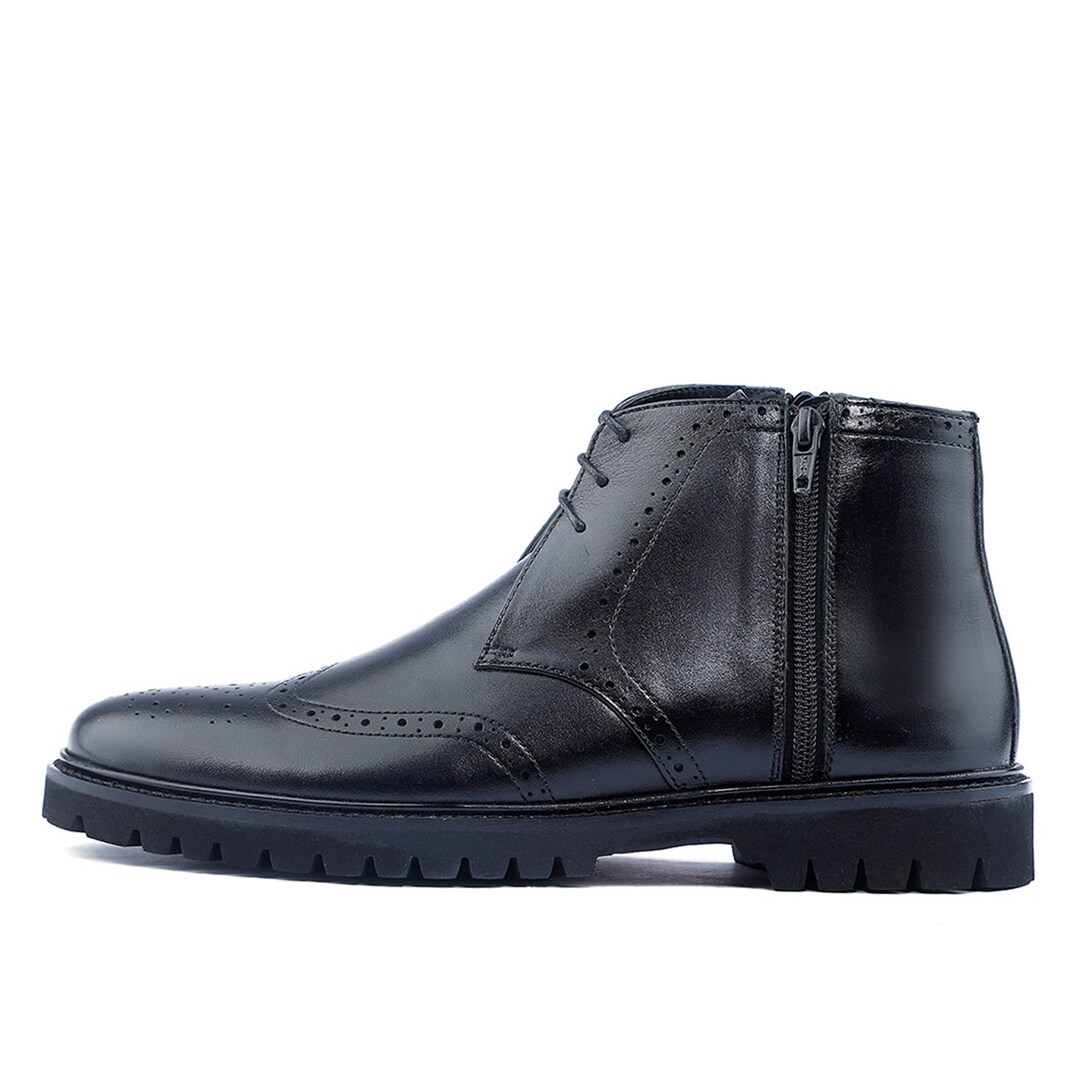 Genuine Leather Handmade Long Boots Men - Amadeo - VV103 - Etsy