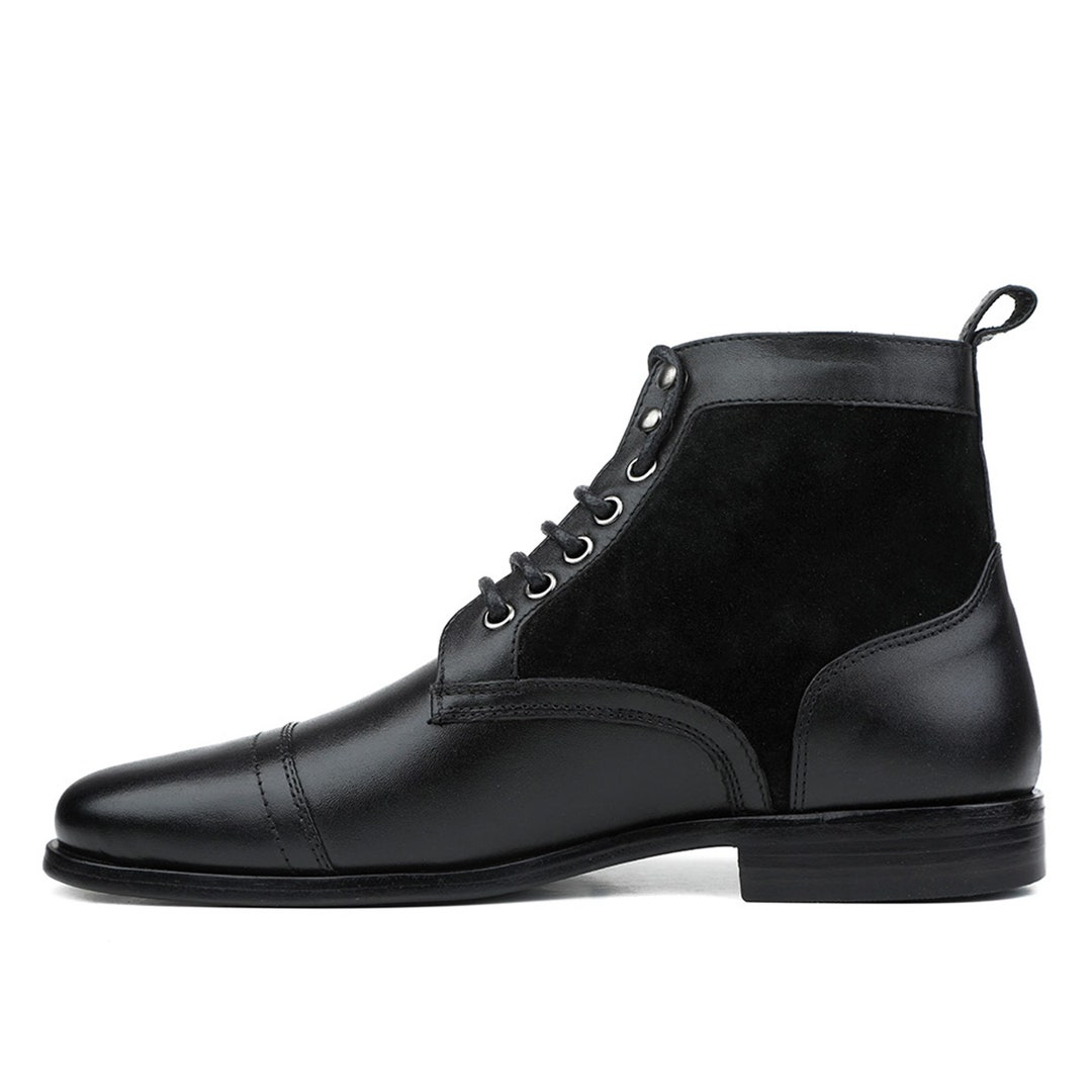 Genuine Leather Handmade Long Boots Men - Franco - VV120 - Etsy