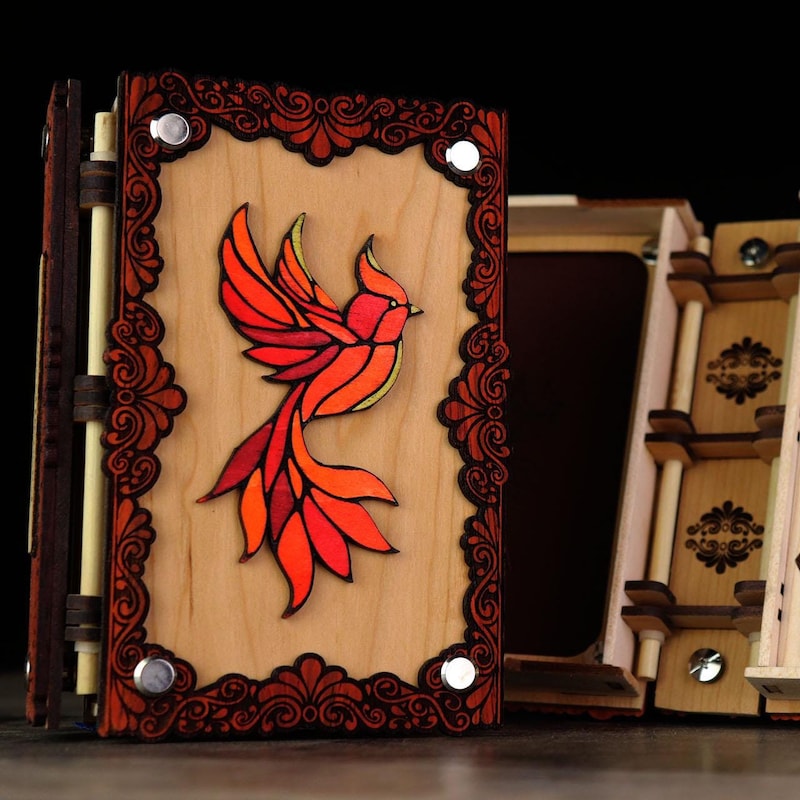 Phoenix Dnd Dice Box - Etsy