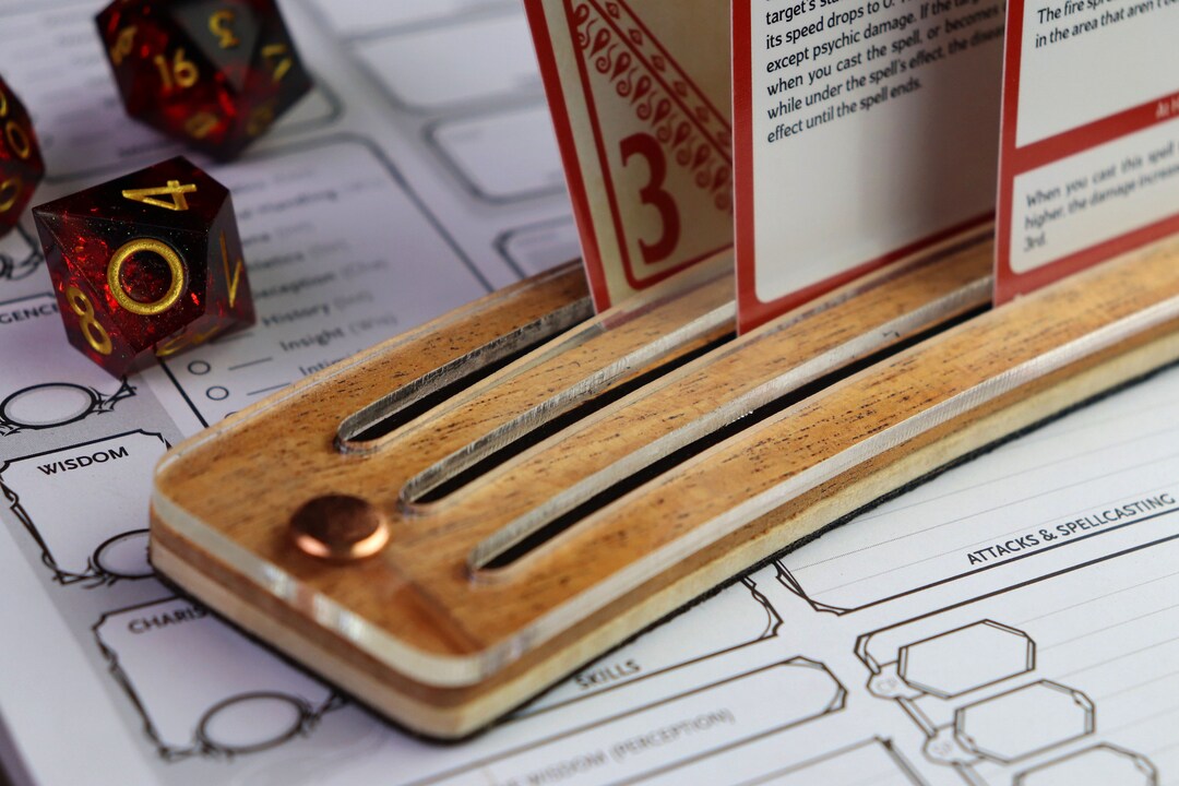 XL Card Holder for Playing Cards, Dungeons and Dragons, Dnd, D&D 5e ...