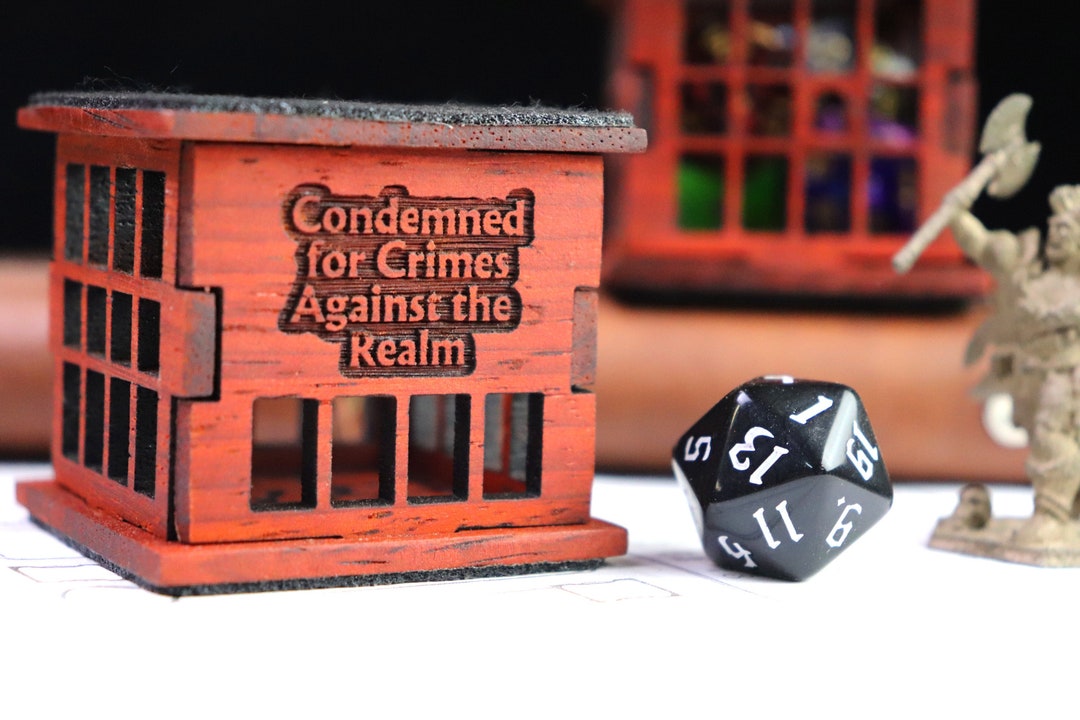 Personalized Dice Jail for Dungeons and Dragons - Etsy
