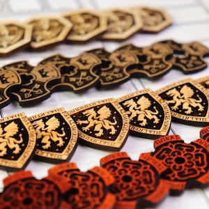 Heraldic Themed Fantasy Tokens - Etsy
