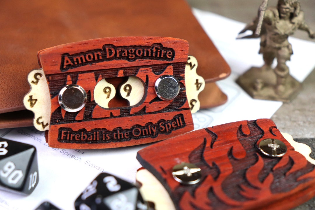 Personalized Life Counter for Dungeons and Dragon Mtg Dnd - Etsy