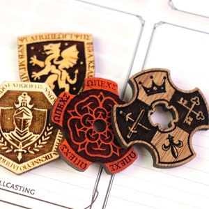 Heraldic Themed Fantasy Tokens - Etsy