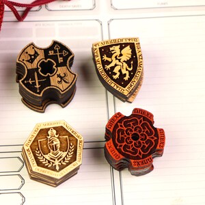 Heraldic Themed Fantasy Tokens - Etsy