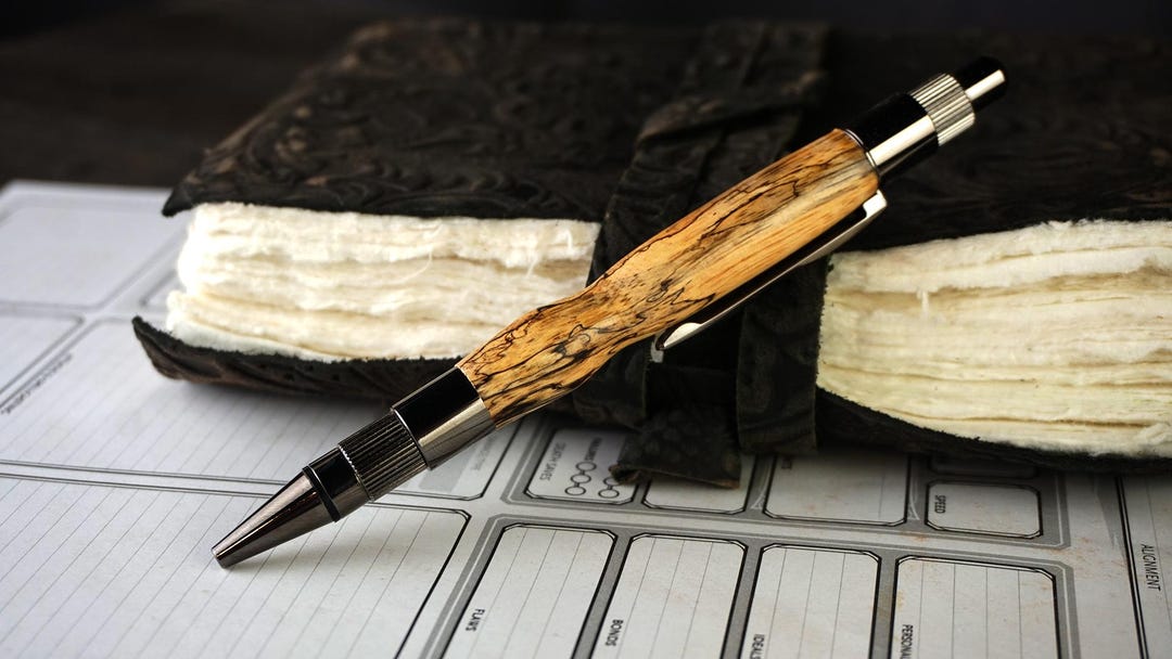Limited Run Spalted Tamarind Mechanical Pencil / Pen - Etsy