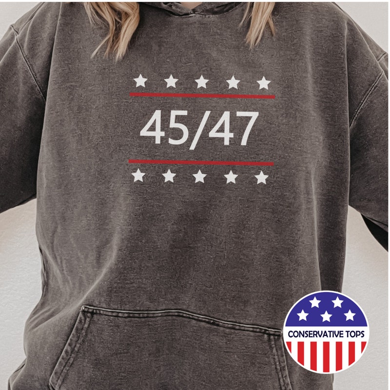 Trump 45 47 Sweatshirt - Etsy