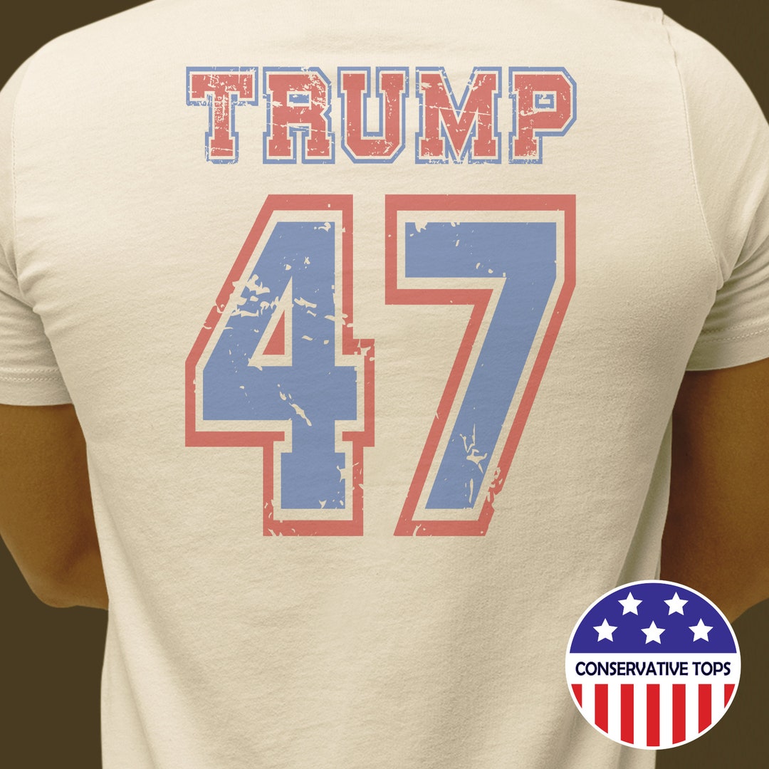 45 47 TRUMP JERSEY, Trump Vance 2024, Support Trump Tshirt, Trump Vance ...