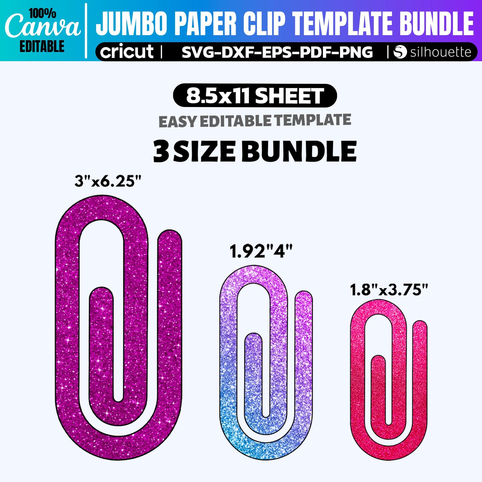 Jumbo Paper Clip Template, Jumbo Paper Clip Png File, Paperclip ...