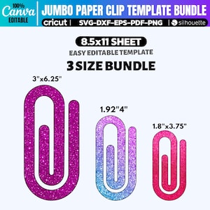 Jumbo Paper Clip Template, Jumbo Paper Clip Png File, Paperclip ...