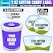2 Oz Cotton Candy Label Template: Canva Editable (digital Download) - Etsy