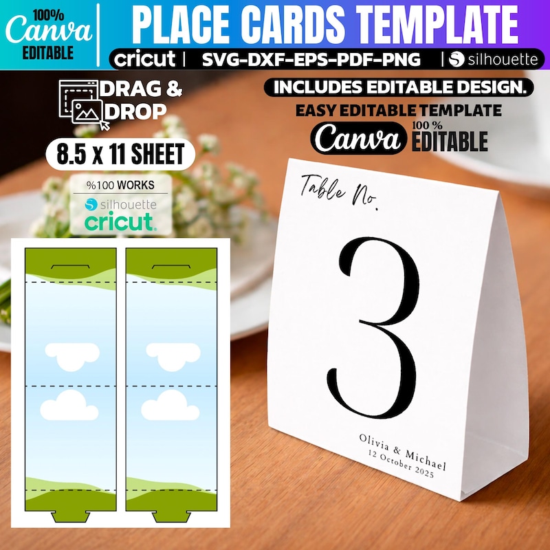 Table Number Holders - Etsy