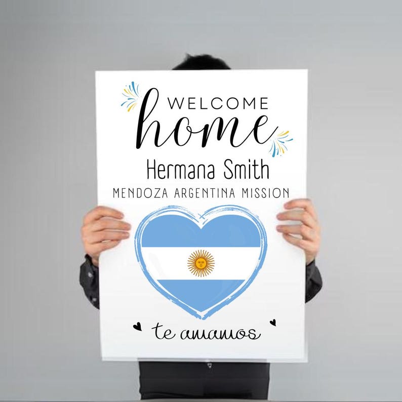 3 Missionary Welcome Home 3 Missionary Homecoming Poster LDS Sign LDS ...