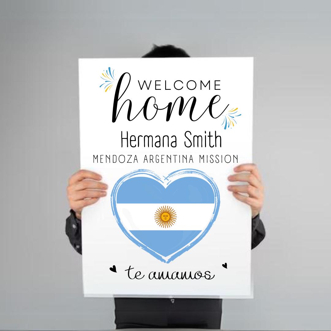 3 Missionary Welcome Home 3 Missionary Homecoming Poster LDS Sign LDS ...