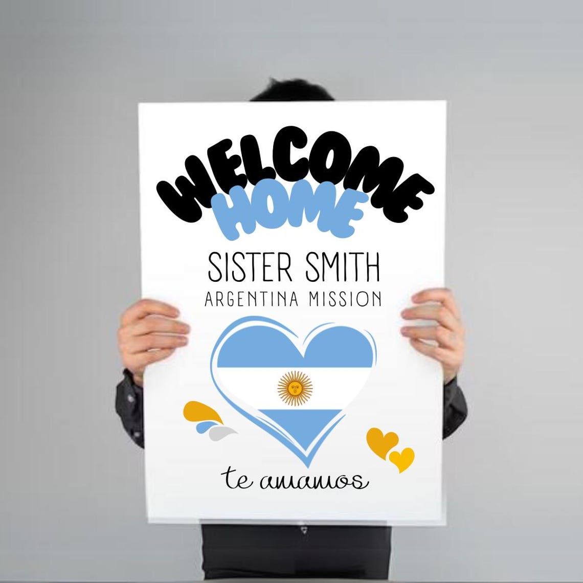 Missionary Welcome Home | Missionary Homecoming Poster | LDS Sign | LDS ...