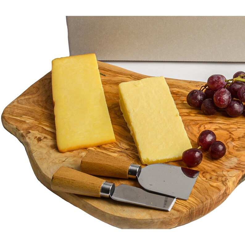 Cheese Hamper Gift Set | Includes Five Individually Wrapped Gourmet ...