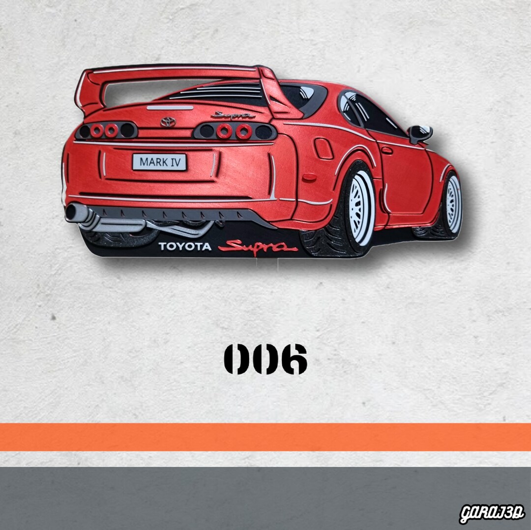 Toyota Supra Toyota Supra Replica 3d Printing Cars Home - Etsy