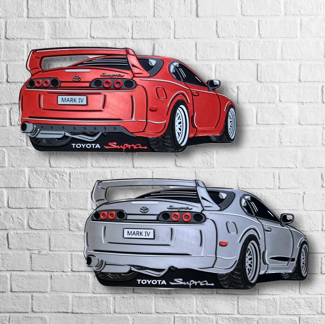 Toyota Supra Toyota Supra Replica 3d Printing Cars Home - Etsy UK