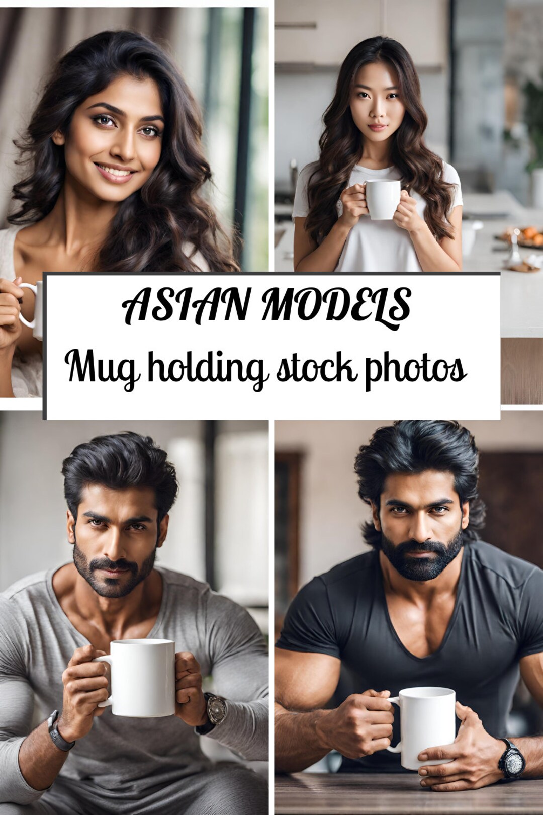 Asian Models Stock Images Asian Mockup Models, Stock Images for Mugs ...