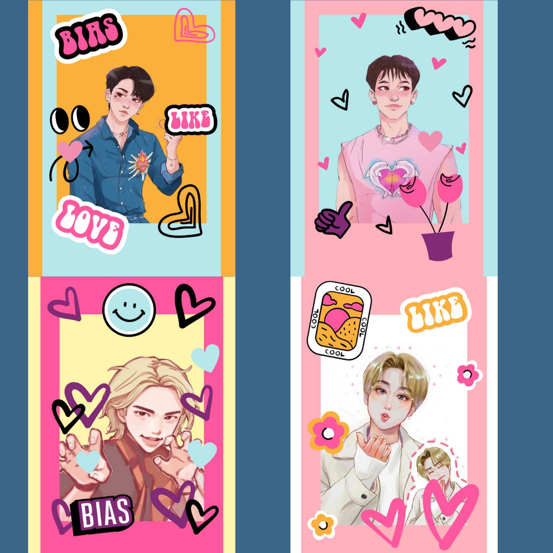 Stray Kids Aesthetic Wall Art, Stray Kids Merch,photocard,stray Kids ...