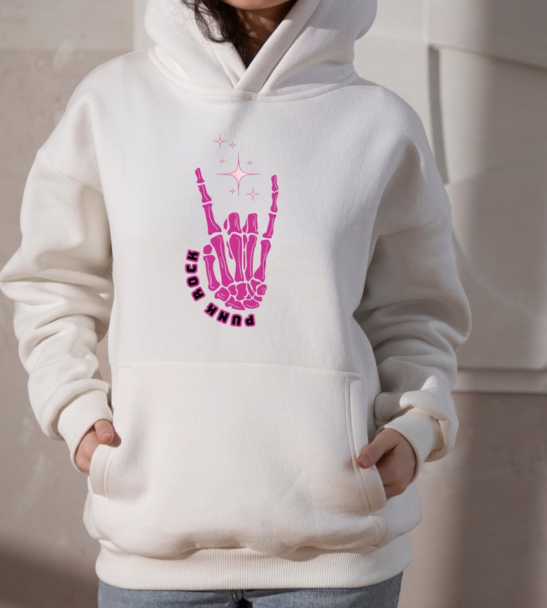 Pink Skeleton Hands Clipart for Cricut, Halloween PNG (digital Download ...