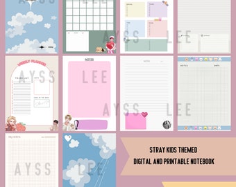 Stray Kids Skzoo Weekly Planner Digital Printable Pdf. - Etsy Canada