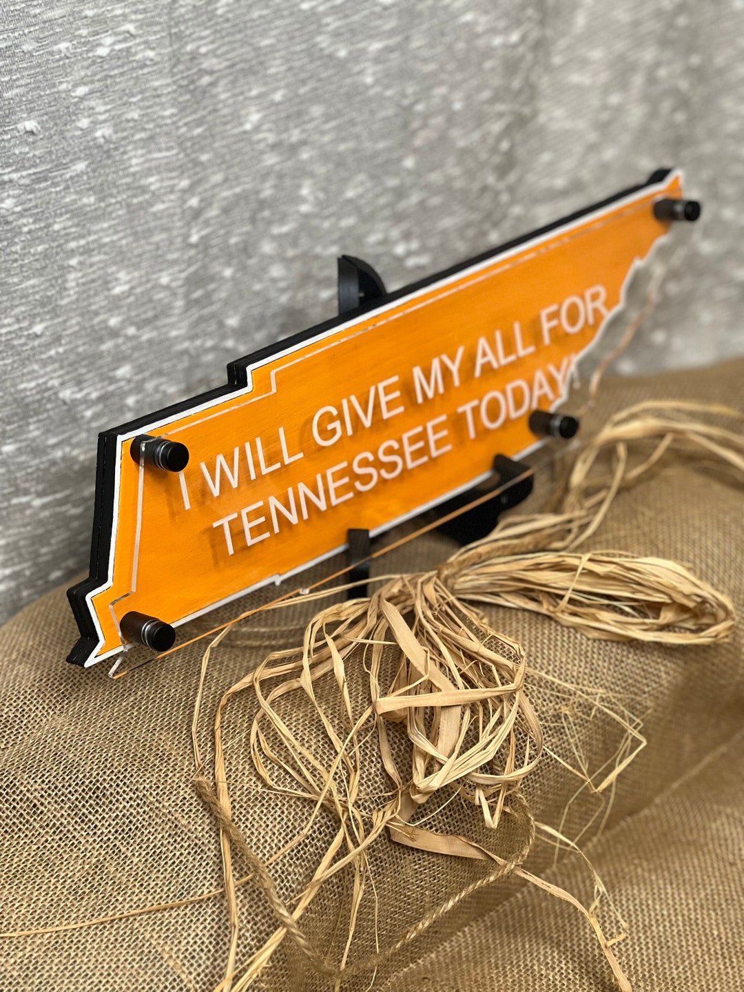 Tennessee Slap Board | I Will Give My All to Tennessee | Wood and ...