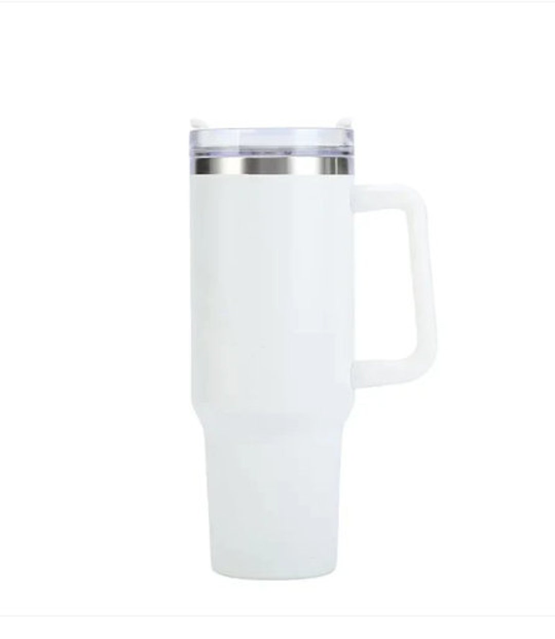 Stanley 40oz Tumbler DUPE white - Etsy