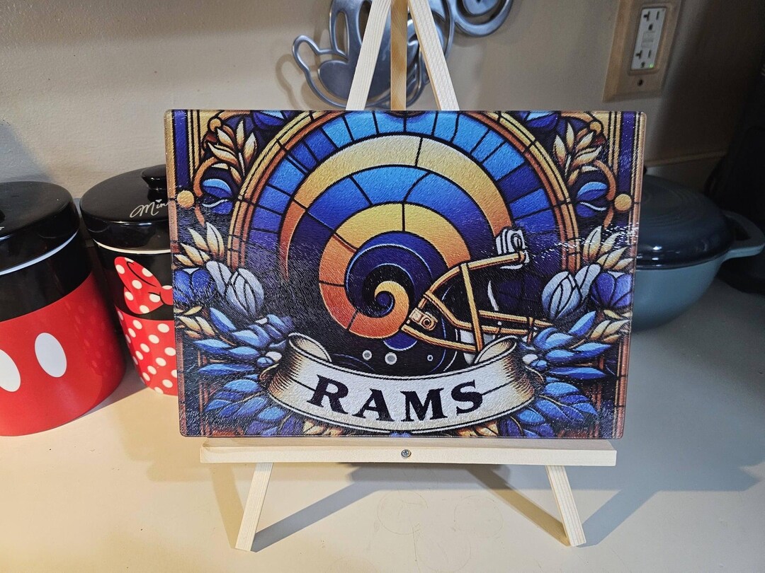 Football Glass Cutting Board | 8x11 Sublimated Cutting Board | Football ...