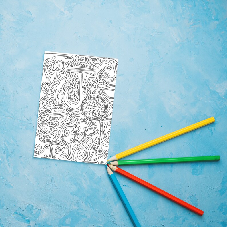 Printable Hidden Positive Words Coloring Pages, Mindful Coloring Sheets ...