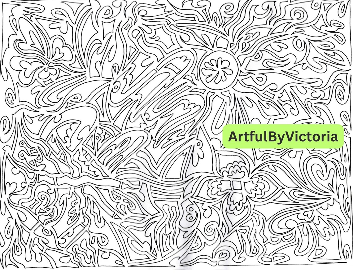 Printable Hidden Positive Words Coloring Pages, Mindful Coloring Sheets ...