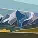 Rocky Mountain National Park Colorado Line Art (landscape) Digital ...