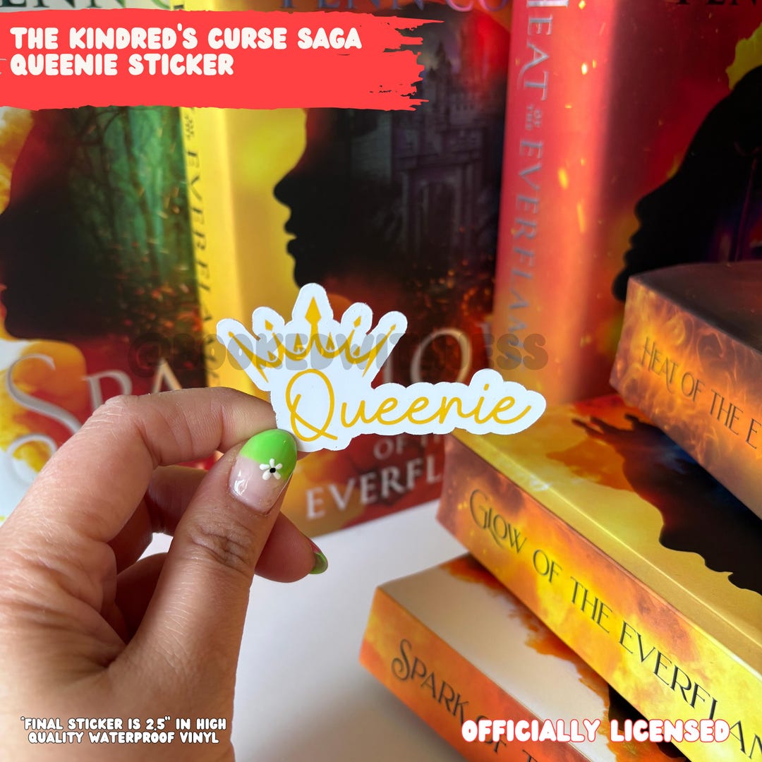 The Kindred's Curse Saga Queenie Sticker | Kindle Personalization ...