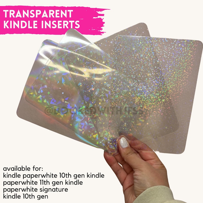 Kindle Inserts - Etsy