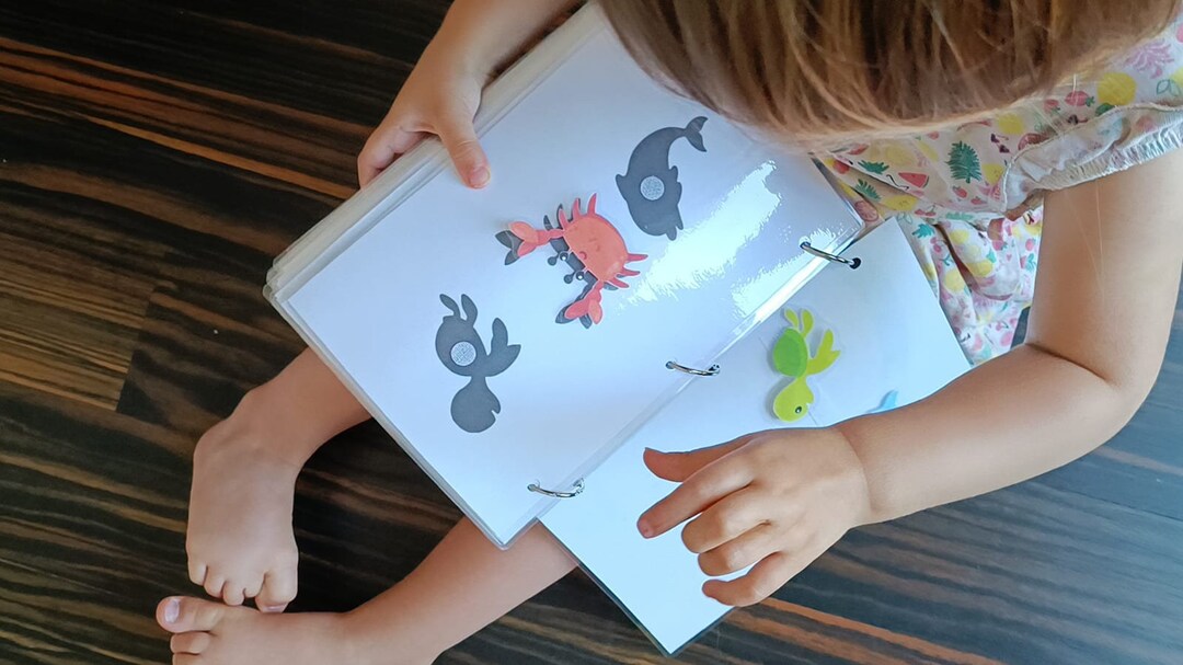 Mini Busy Book Summer Vacation Theme 16 Level 1 Games from One Year Old ...