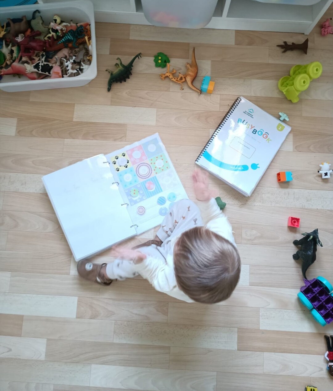 Busy Book 30 Games, Level 1 (from One Year Old) - Educational Activity ...