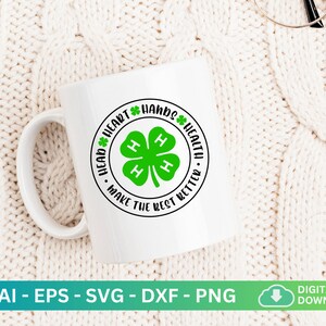 4H Motto Svg, 4H Vector, 4H Mom Shirt, 4H Designs, Make the Best Better ...
