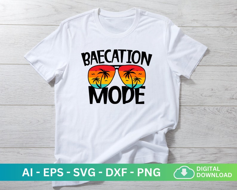 Baecation Mode Svg, Vacation Mode Svg Png, Couples Trip Svg, Honeymoon ...
