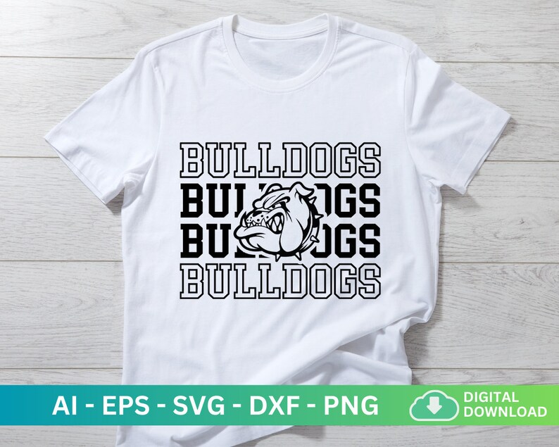 Bulldogs Svg Bundle, Bulldog Mascot Svg, Bulldogs Team Spirit, Bulldog ...