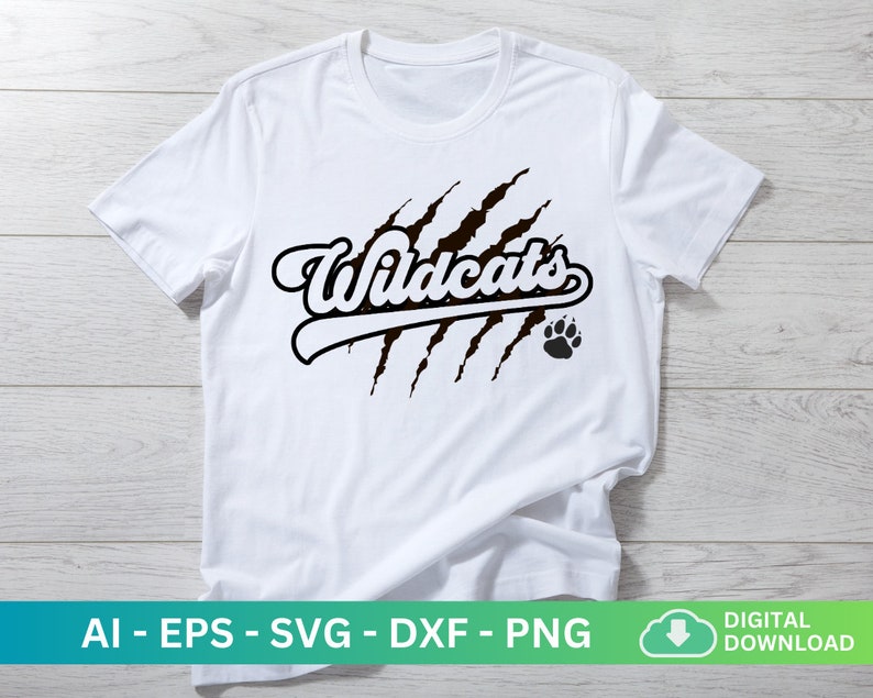 Wildcats Svg Bundle, Wildcats Shirt, Wildcat Png, Wildcat Basketball ...