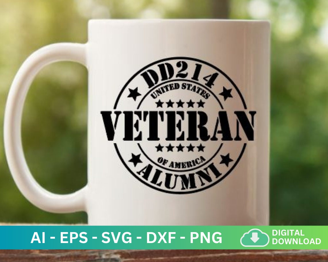 DD214 Veteran Svg Png, Veteran Alumni Svg, Veteran Day T Shirt Svg ...